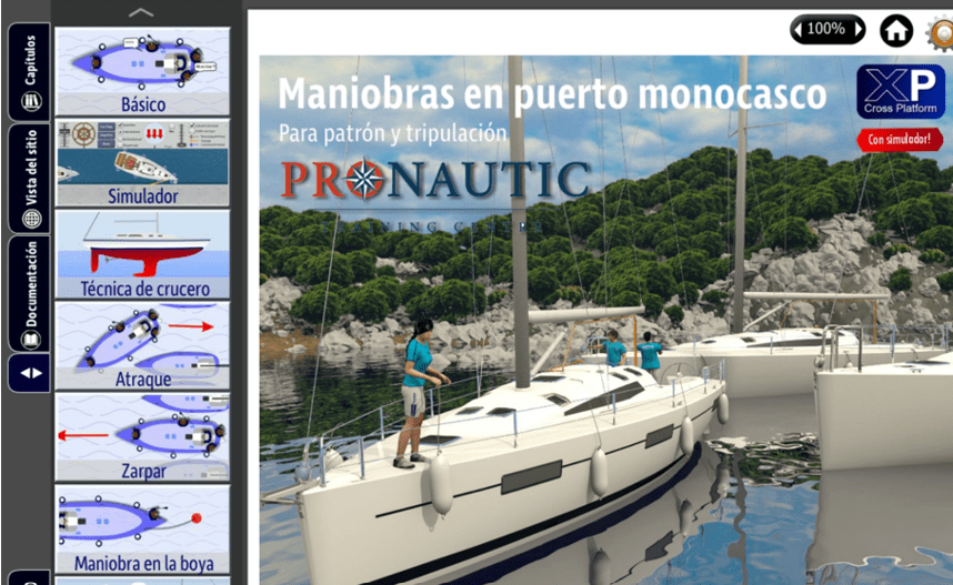 Pronautic Training Centre incorpora un simulador de maniobras en sus ...